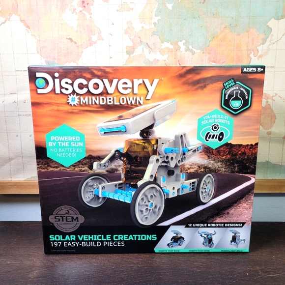 Discovery | Toys | Brand New Discovery Mindblown Solar Vehicle Robot ...